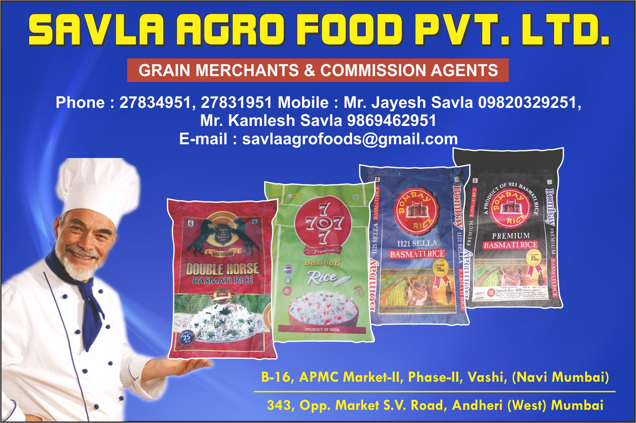 SAVLA AGRO FOOD PVT. LTD. - Vyapar Times